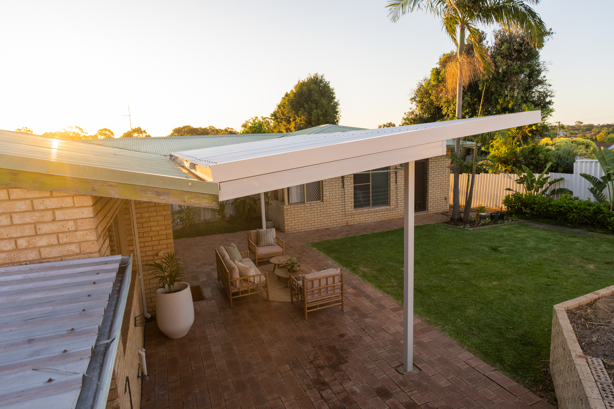 Best Material Options for Skillion Patios in Perth | Venture Outdoor